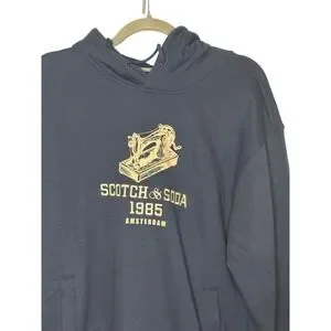 Scotch & Soda | Shirts | Scotch Soda Amsterdam Mens Hoodie Navy Blue ...